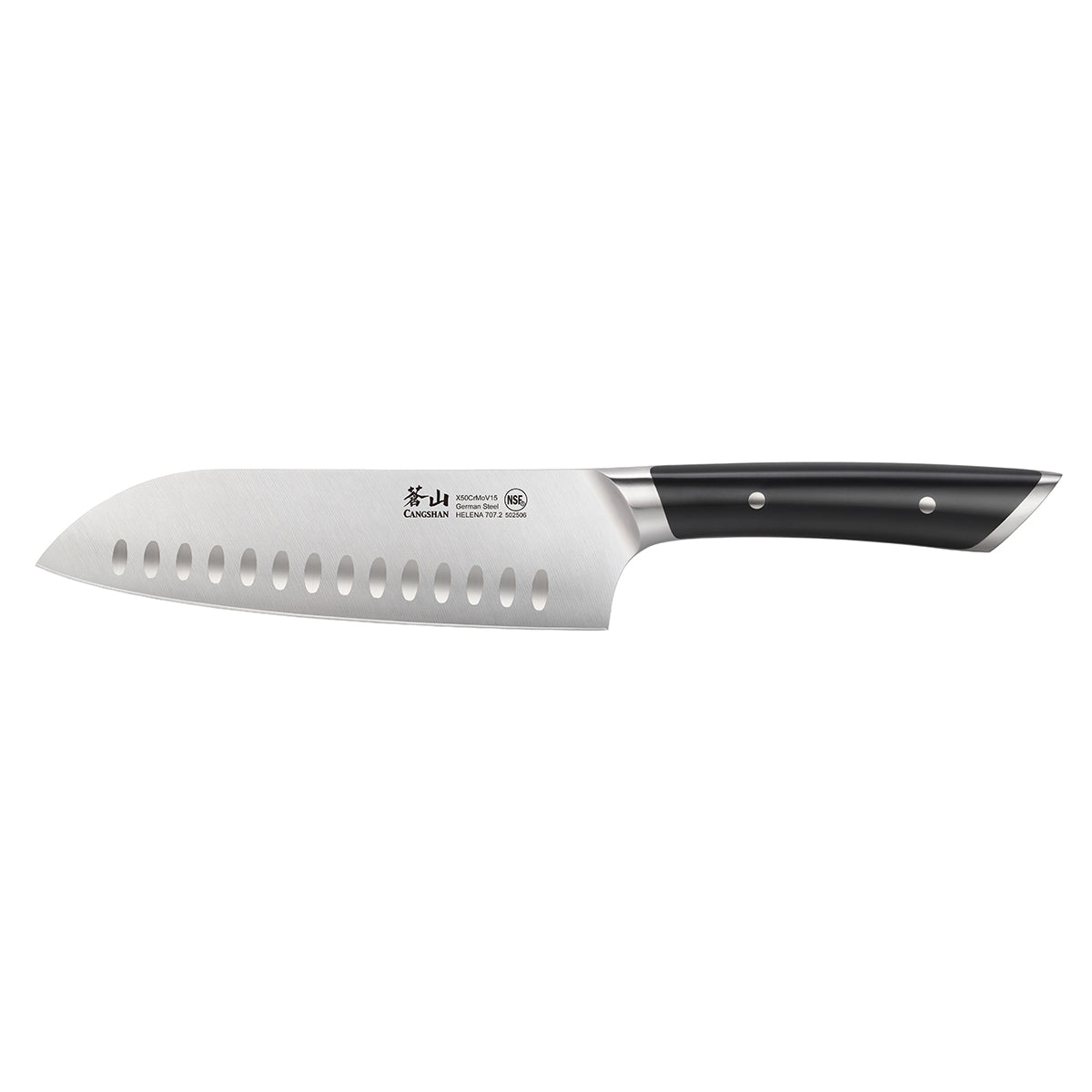 Cangshan HELENA Series German Steel Forged 7" Santoku Knife — Las Cosas ...