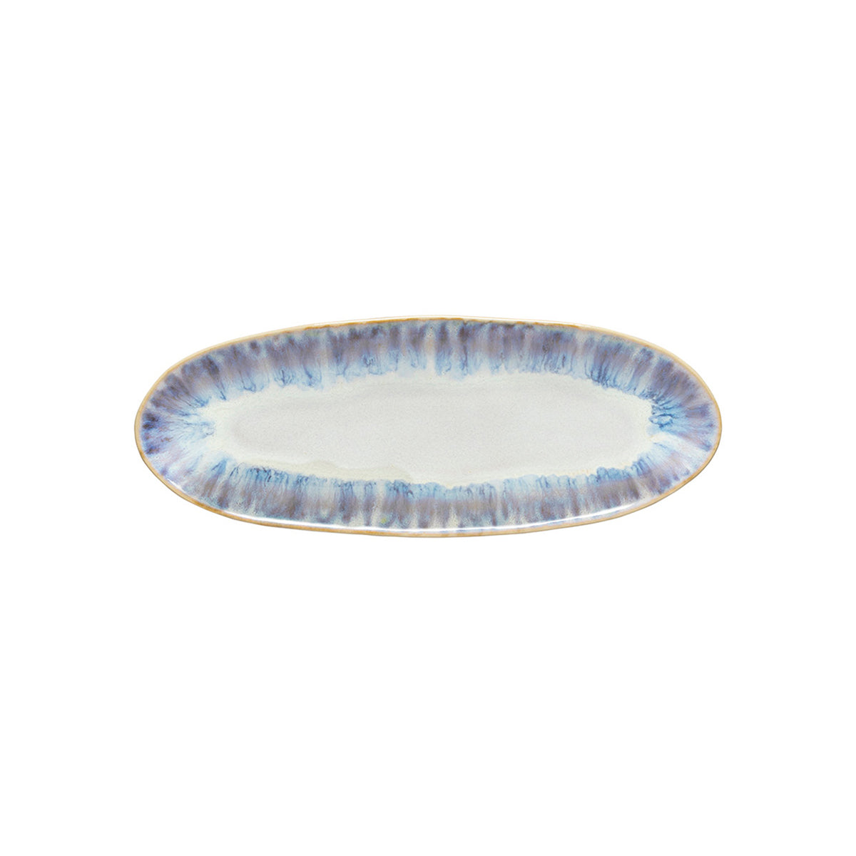 Costa Nova Brisa Ria Blue Oval Plate/Platter — Las Cosas Kitchen Shoppe