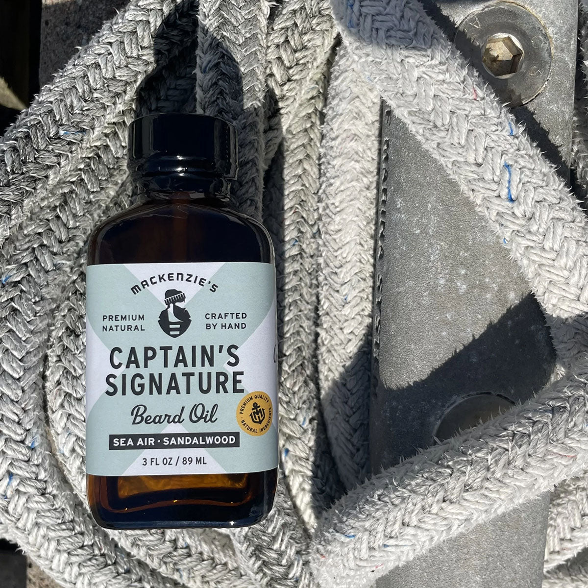 MacKenzie's Captain's Signature Beard Oil — Las Cosas Kitchen Shoppe