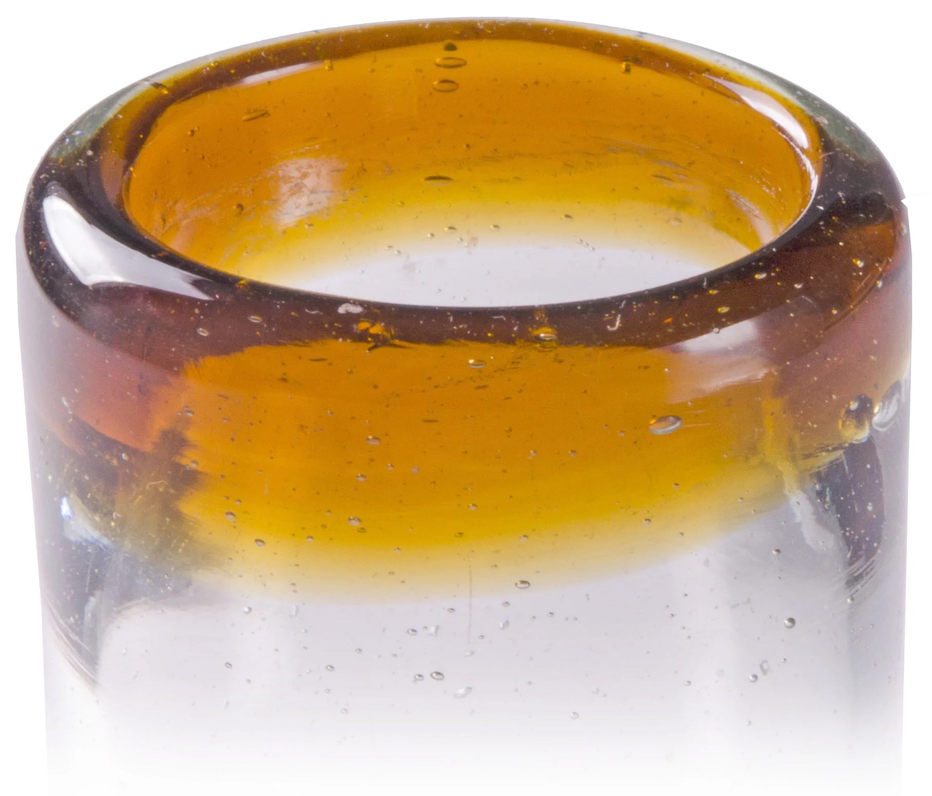 Orion Amber Rim Shot Glass — Las Cosas Kitchen Shoppe