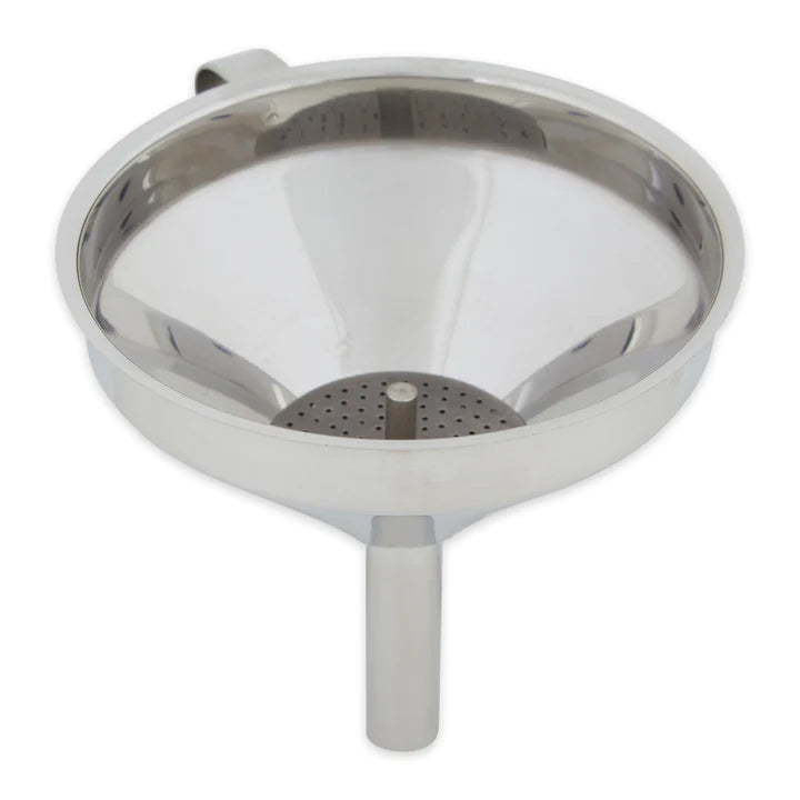 RSVP International Stainless Steel Funnel with Removable Straining ...