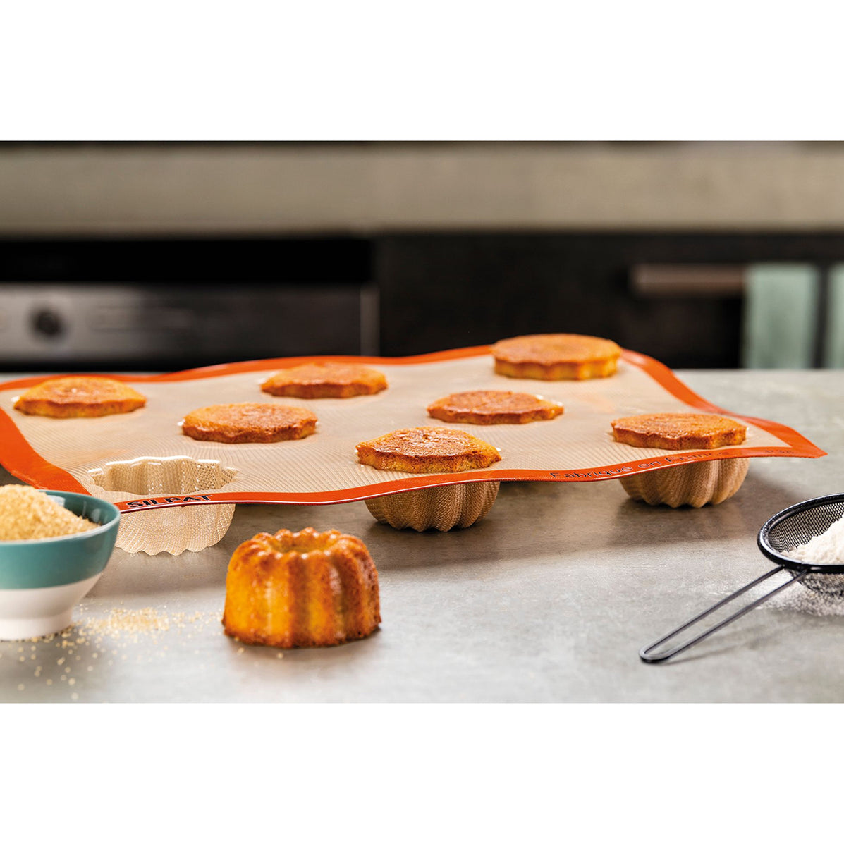 Silpat Perfect Mini Fluted Cake Mold — Las Cosas Kitchen Shoppe
