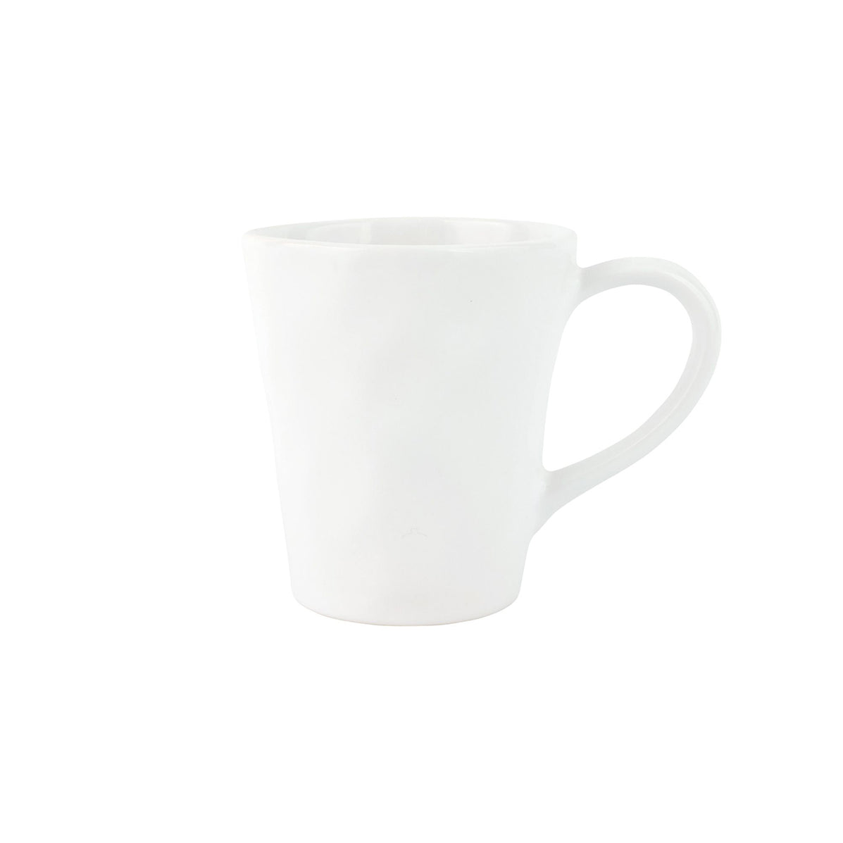 Viva By Vietri Aria White Mug — Las Cosas Kitchen Shoppe
