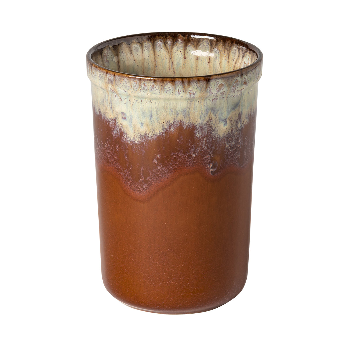 Casafina by Costa Nova Poterie Utensil Holder in Caramel Latte — Las ...