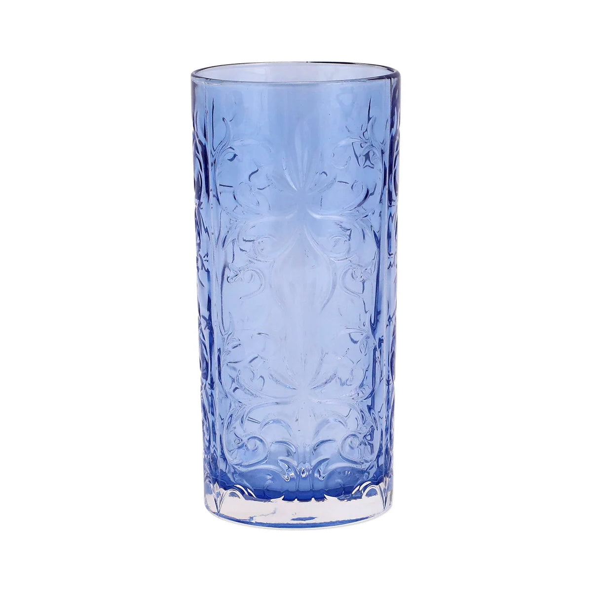 Vietri Barocco Cobalt High Ball — Las Cosas Kitchen Shoppe